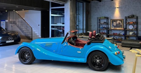 Xe Morgan Plus Four đầu tiên tại Việt Nam về tay ông Nguyễn Quốc Cường