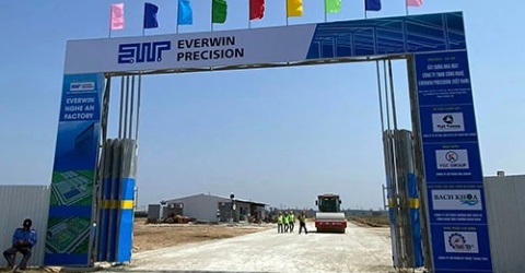 Everwin Precision Việt Nam khởi công dự án 200 triệu USD ở Nghệ An