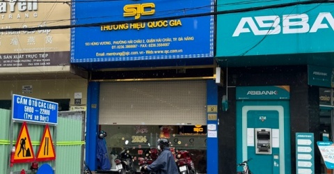 Cửa hàng SJC Đà Nẵng nêu lý do đóng cửa, hẹn ngày mở lại