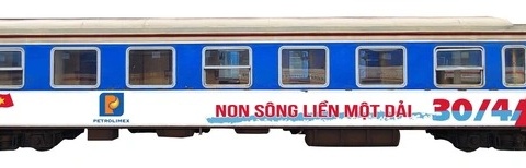 2 'đoàn tàu Thống Nhất’ sẽ gặp nhau tại Đà Nẵng trưa 30-4